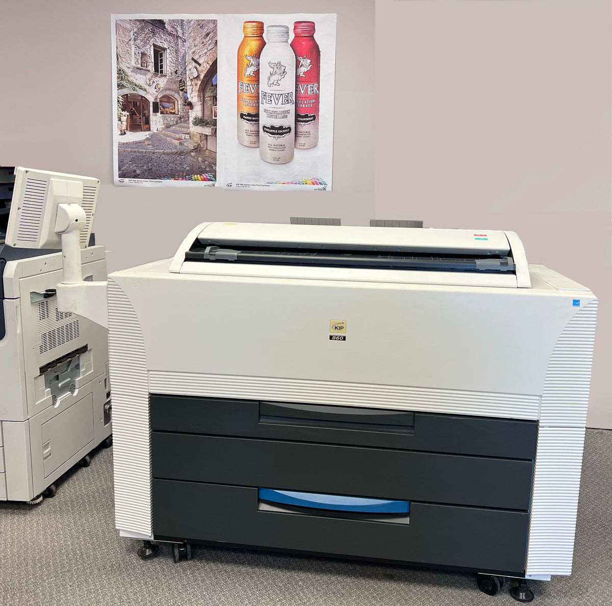 KIP 860 Black & White and Color Wide Format Printer — CP Office ...
